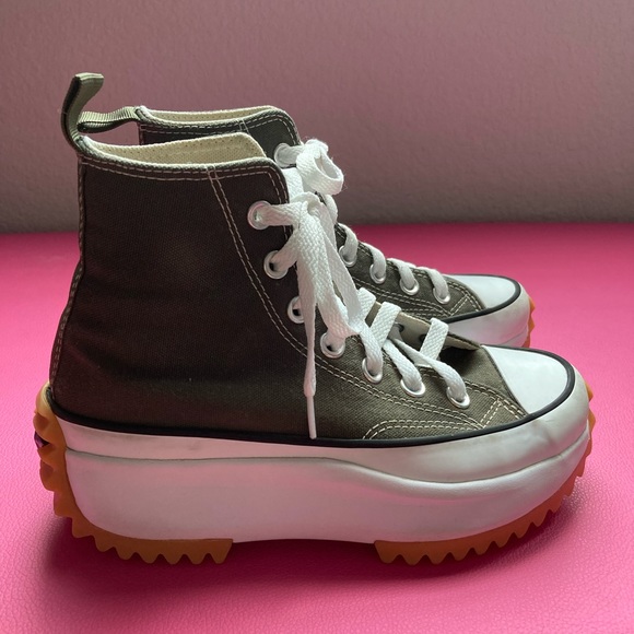 Converse | Shoes | Army Green Run Star Hike Converse | Poshmark